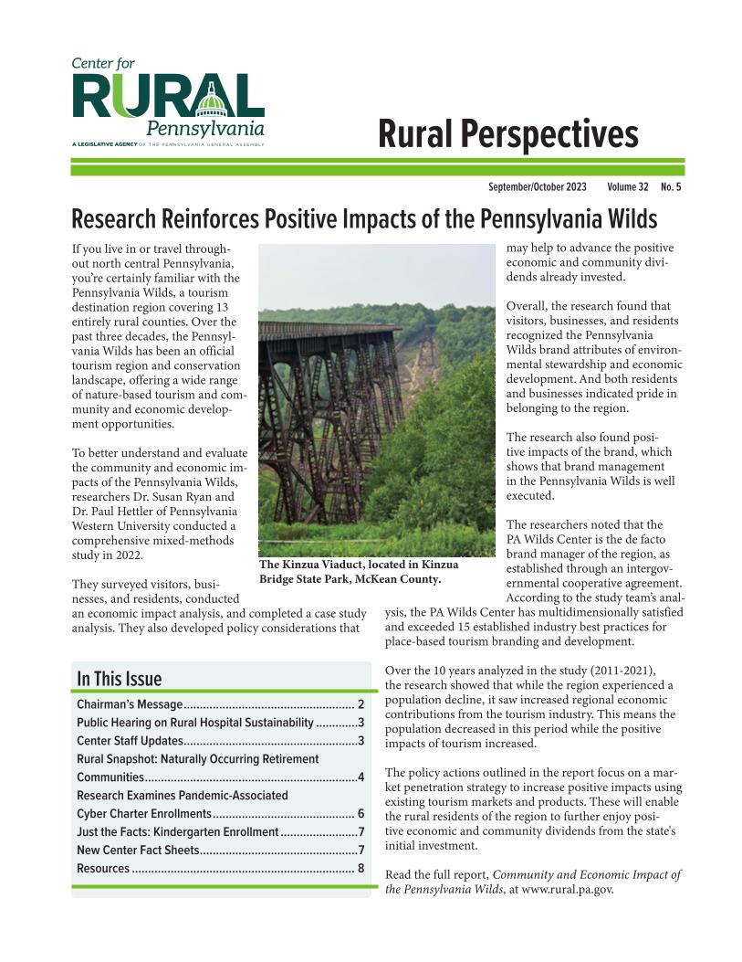 Newsletters - Center for Rural PA